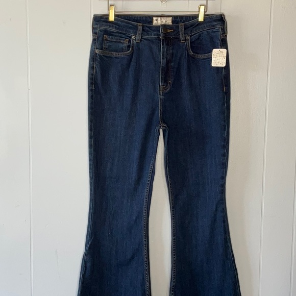 Free People | Jeans | Free People Flare Leg High Rise Jean Sz 3 | Poshmark